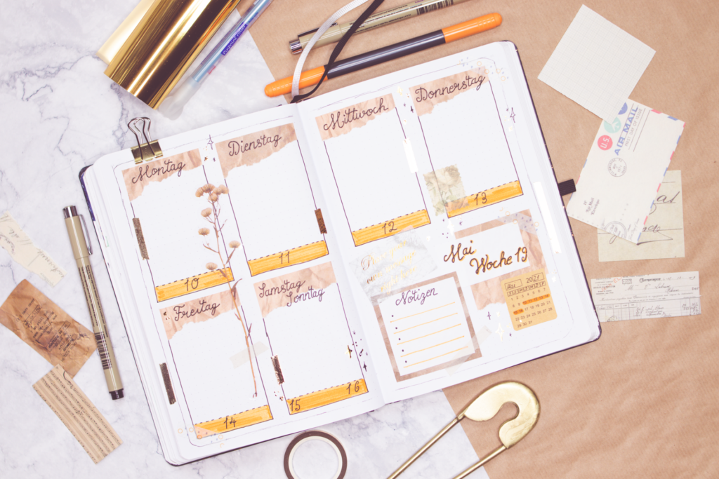 Bullet Journal | Weekly Spread Woche 19 - Freulein Linka